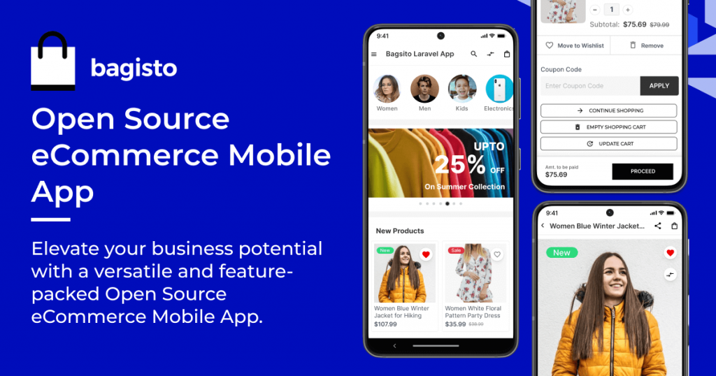Open Source Ecommerce Mobile App